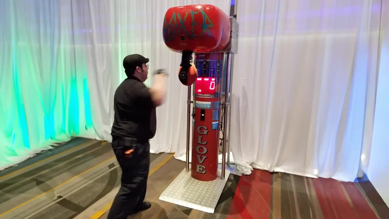 Boxing Punching Game Rental | Arcade Games | Amanzi Party Rentals